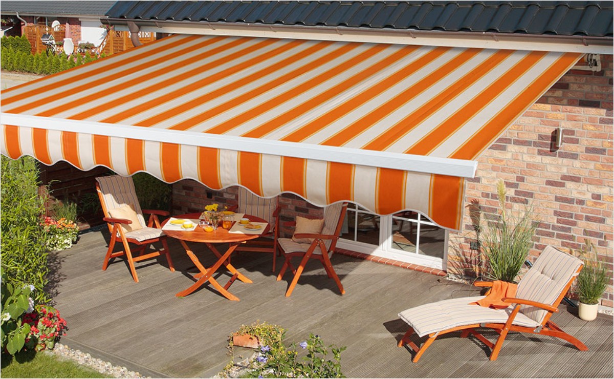 Terrassmarkiser – köp terassmarkis på HORNBACH.se