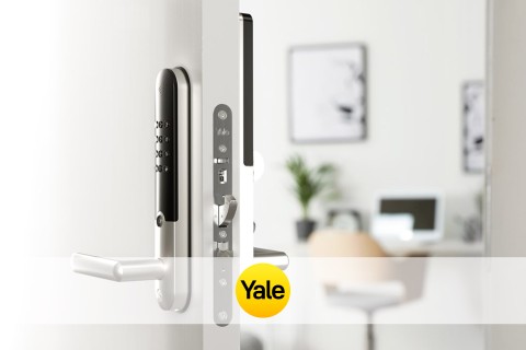 Kodlås ytterdörr | digitala dörrlås - köp på HORNBACH.se