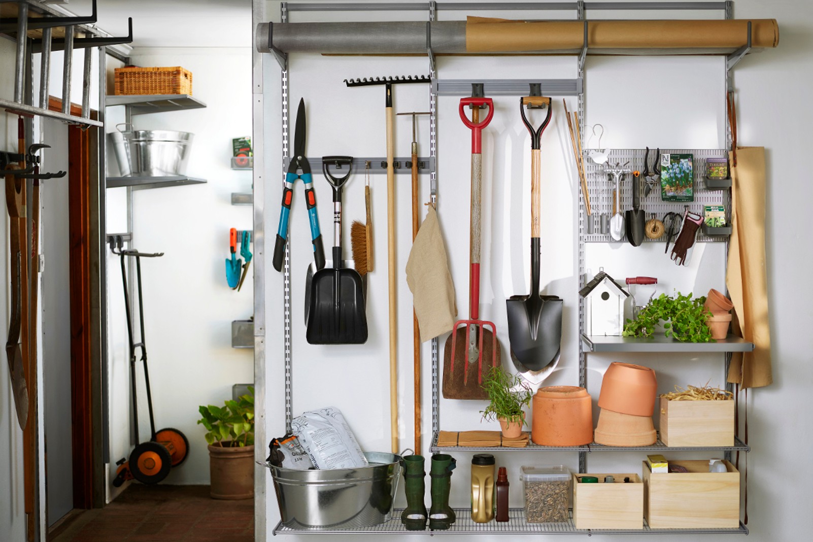 Garageinredning & förrådsinredning från Elfa - köp på HORNBACH.se